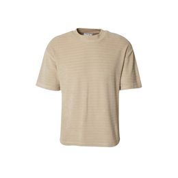 DAN FOX APPAREL T-Shirt 'Ron' Herren Gr&ouml;&szlig;e XL taupe