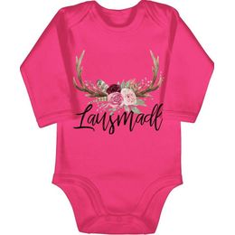 Shirtracer Shirtbody Lausmadl Hirschgeweih Mode für Oktoberfest Baby Outfit