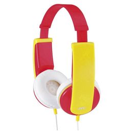 JVC JVC HA-KD5-R-E Kinder On Ear Kopfhörer kabelgebunden Rot