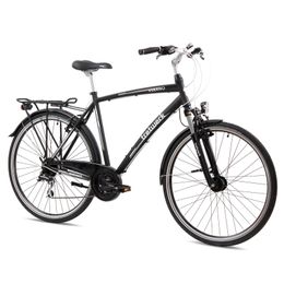 Tretwerk Verano Citybike 28 Zoll Damen oder Herren Fahrrad 160 - 180 cm Urban Bike 24 Gänge