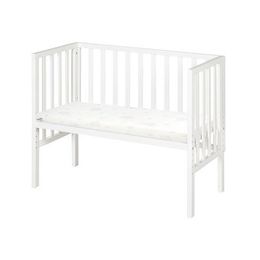 Tchibo roba 2-in-1-Beistellbett »safe asleep®« - Weiss - 100% Baumwolle