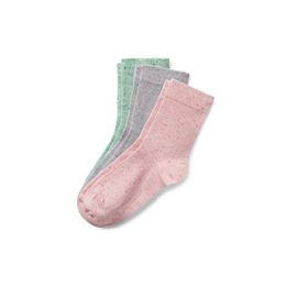 Tchibo 3 Paar Socken mit Effektgarn - Hellblau - Gr.: 35-38