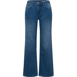 Zero Jeanshose, Five-Pocket, Relaxed-Fit, für Damen, blau, 38