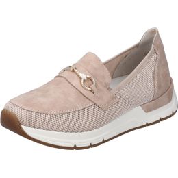 Rieker Slipper, Schmuckelement, Vegan, für Damen, rosa, 38