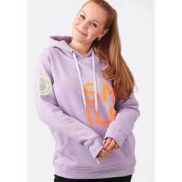 Kapuzensweatshirt Zwillingsherz Gr. LXL, lila (flieder) Damen Sweatshirts