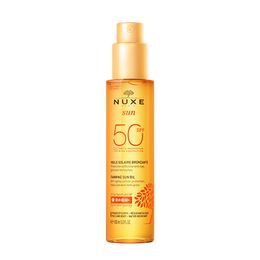 NUXE Paris NUXE Sun High Protection Face&Body Tanning Oil SPF50 150 ML (+ GRATIS After Sun Hair & Body Shampoo) 3264680032608