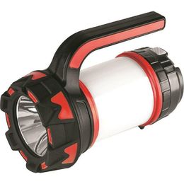 PROREGAL Handscheinwerfer, Taschenlampe LED SMD 140 LM, OPAL 300 LM, 2x1800 MAH, USB-Ladung