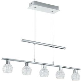 92344 Modern led hania 1 chrom, led max. 5X2,4W höhenverstellbar - Eglo