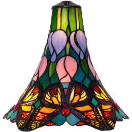 Basis in Form einer kleineren Tischlampe mit Tiffany -Lampenschirm -Durchmesser 20 cm Hexa -Serie enthält nicht die erforderliche Baugruppe Nr.