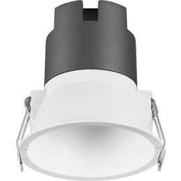 LEDVANCE SPOT TWIST Einbau-Downlight, weiß, 10W, 800lm, 840 WT, 93mm Durchmesser, kaltweiße Lichtfarbe, bis zu 90% Energieersparnis im Vergleich zu
