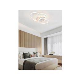 Meditrade GmbH DOPPELHERZ LED DECKENLEUCHTE MODERNES FINISH 31W LICHT 6500K 3000K 4000K PN-05B Warmes Weiß - Warmes Weiß