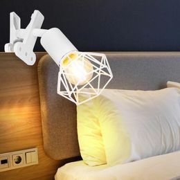 etc-shop - Klemmstrahler Bürolampe Schlafzimmerleuchte Leseleuchte Spot beweglich Gitter