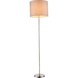 etc-shop Design Steh Leuchte Textil Höhe 160 cm Beleuchtung Stand Lampe Decken Fluter Schalter