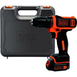 Black & Decker Bohrmaschine b+d 10,8v lithium mod.bdcdd12k