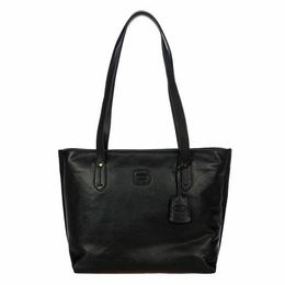 Bric'S Bric's Volterra Schultertasche Leder 28 cm black