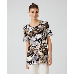 Helena Vera Midi-Shirt mit Botanik-Print