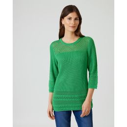 Helena Vera Pullover mit Lochmuster