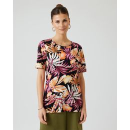 Helena Vera Midi-Shirt mit Botanik-Print