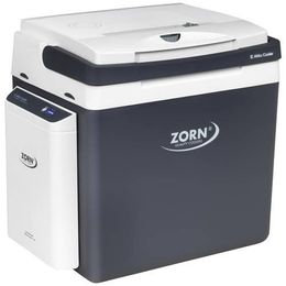 ZORN Cooler Z 26 LNP 7,8 Ah Kühlbox & Heizbox EEK: D (A - G) Thermoelektrisch 12 V, 230 V DC/AC Schwarz/Weiß 25 l Kühlfunktion: Delta T: bis zu 20°C unter