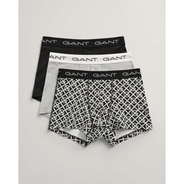 Gant 3er-Pack G Patterned Boxershorts