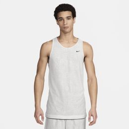 Nike Standard Issue wendbares Dri-FIT-Basketballtrikot für Herren - Weiß