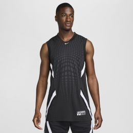 Nike Dri-FIT-ADV-Basketballtrikot für Herren - Schwarz