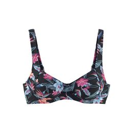 Kangaroos Bikini Top female Black size 36