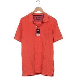 Bugatti Herren Poloshirt, orange, Gr. 52