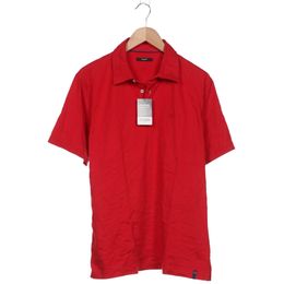 Bugatti Herren Poloshirt, rot, Gr. 54