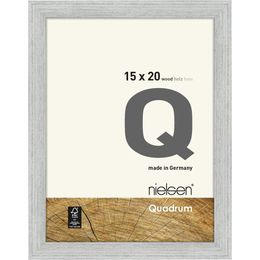 Nielsen Holzrahmen 6517007 Quadrum 15x20cm silber