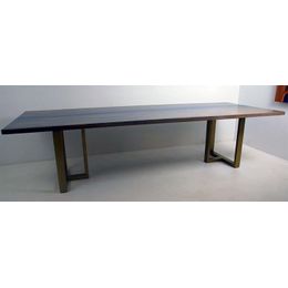 JVmoebel Esstisch, Epoxidharz Esstisch River Table Echtes Holz Massiv Tische 220x100