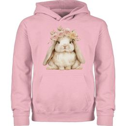 Shirtracer Hoodie Süßer Hase Ostern Osterhase Geschenke Osterüberraschung Geschenk Ostern