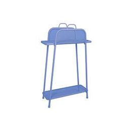 Neutral Balkonregal Shelfo blau 65,5 x 27,0 x 105,5 cm