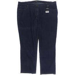 Ulla Popken Damen Jeans, marineblau, Gr. 56