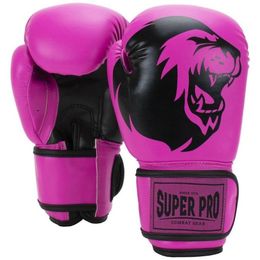 Super Pro Boxhandschuhe, rosa