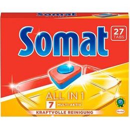 Somat ALL IN 1 7 MULTI-AKTIV Spülmaschinentabs 27 St.