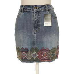 Desigual Damen Rock, blau, Gr. 38