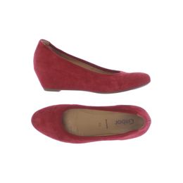 Gabor Damen Pumps, rot, Gr. 5.5