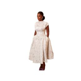 RUZU UG Dirndl Elegantes, bedrucktes