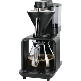 Melitta Filterkaffeemaschine epour® 1024-11 Schwarz/Silber, 1l Kaffeekanne, Papierfilter 1x4, schwarz|silberfarben