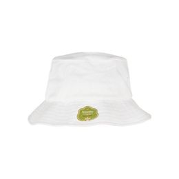 Flexfit Trucker Cap Flexfit Unisex Organic Cotton Bucket Hat, weiß