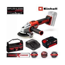 Einhell Akku-Winkelschleifer Akku-Winkelschleifer AXXIO 18/125 Q Li-18V Akku 4 Ah