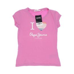Pepe Jeans Damen T-Shirt, pink, Gr. 140