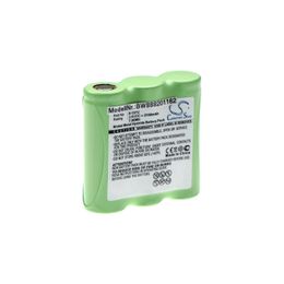 vhbw Ersatz für Teletronik E-0372 für Akku NiMH 2100 mAh (3