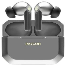 Raycon mit integriertem Mikrofon In-Ear-Kopfhörer (Mit fünf verschiedenen Gelspitzengrößen bleiben die Ohrhörer bequem und sicher