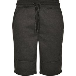 Southpole Stoffhose Southpole Herren Tech Fleece Shorts Uni (1-tlg), grau