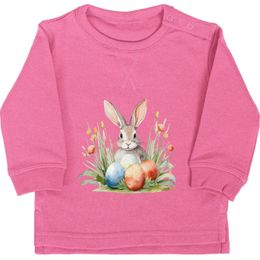 Shirtracer Sweatshirt Hase mit Ostereiern Ostergeschenke