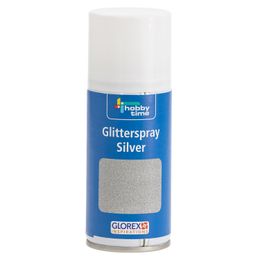 buttinette Glitterspray silber, 150 ml