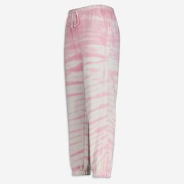 TK Maxx Rosa-weiße Jogginghose in Tie Dye-Optik