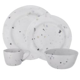 Travellife Geschirrset Soria 16-teilig, terrazzo